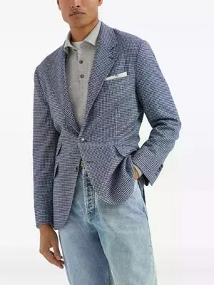 Brunello Cucinelli Dogtooth Blazer