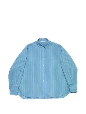 Acne Studios Striped Button-up Shirt - Blue