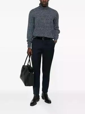 Brunello Cucinelli High-neck Sweater - Blue