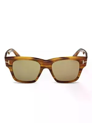 TOM FORD Tortoiseshell Square-frame Sunglasses - Brown