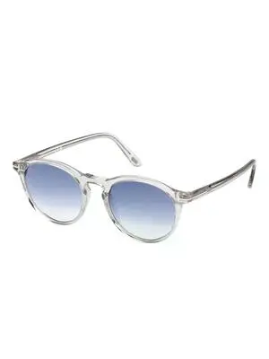 TOM FORD Round-frame Sunglasses - Grey