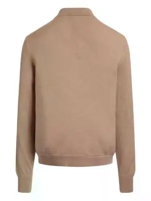 Bally Long-sleeve Polo Shirt - Neutrals