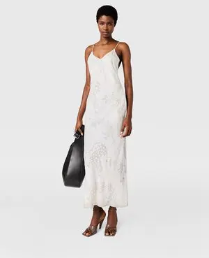 Stella McCartney Leopard-print Sleeveless Dress - Natural