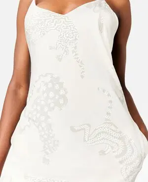 Stella McCartney Leopard-print Sleeveless Dress - Natural