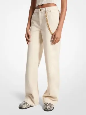 Michael Kors Relaxed Wide-leg Jeans