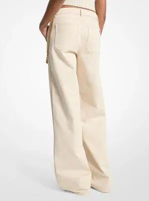 Michael Kors Relaxed Wide-leg Jeans