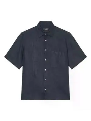 Marc O'polo Short-sleeve Button-up Shirt - Blue