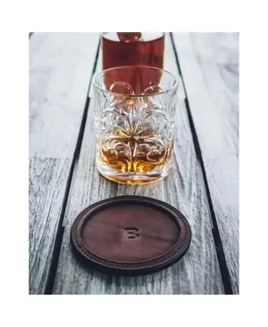 KORCHMAR Frost Coaster, Set Of 4 - Espresso