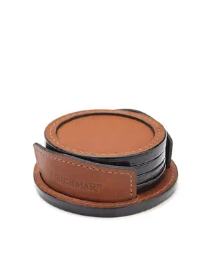KORCHMAR Frost Coaster, Set Of 4 - Tan