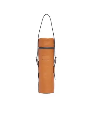 KORCHMAR Bellevue Leather Single Bottle Bag - Tan