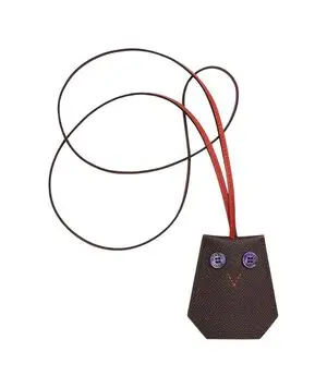 Hermès H Hibouton Clochette Key Ring - Multicolor