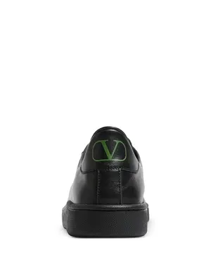 Valentino Garavani Royco Low Top Sneakers - Black/green
