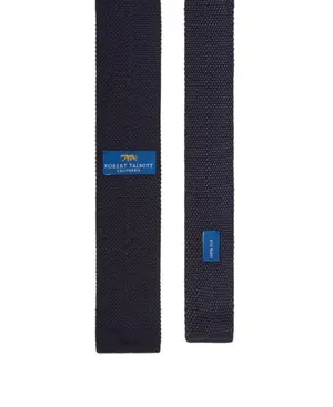 Robert Talbott Redford Silk Knit Necktie - Navy