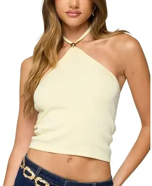 Knit Halter Neck Tops