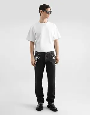Dolce & Gabbana Denim Trousers - Multicolor