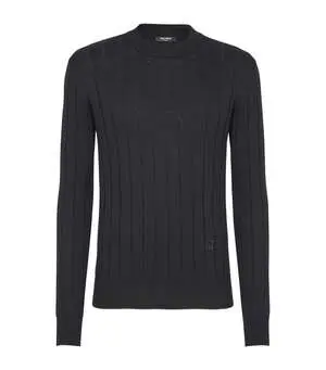 Balmain Off The Shoulder Sweaters For Men