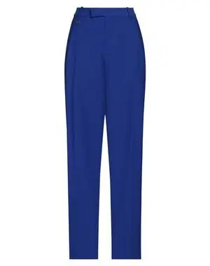 Burberry Wide-leg Virgin Wool Pants - Blue