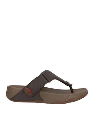 Fitflop Leather Thong Sandals - Brown