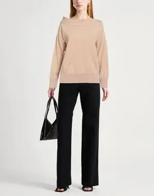 Alpha Studio Sweater Camel Wool - Beige