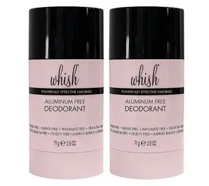 Whish 2.5oz Deodorant Stick Duo