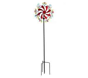 PLOW & HEARTH As Is Interchangeable Garden Wind Spinner - One-color