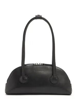 MARGESHERWOOD Bessette Shoulder Bag - Black Pull-up