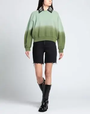 DES_PHEMMES Tie-dyed Sweatshirt - Green