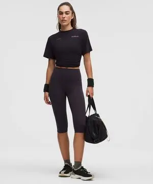 Lululemon Wunder Train High-Rise Crop 15 Nightmoth