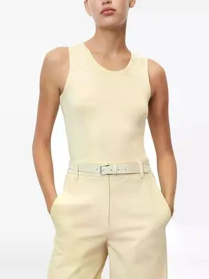 Marc O'polo Sleeveless Ribbed Top - Neutrals