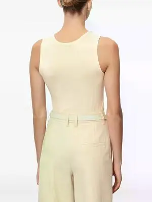 Marc O'polo Sleeveless Ribbed Top - Neutrals