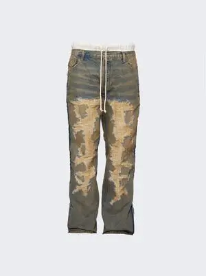 RIVINGTON ROI REBIS Fathers Garden Fara-c Jeans - Blue