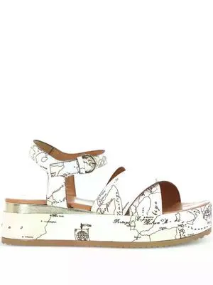 ALVIERO MARTINI 1° CLASSE Platform Sandals - White