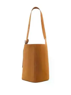 Loewe Pebble Bucket Bag - Brown