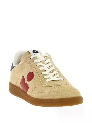 Isabel Marant Étoile Bryce Suede Low-top Sneakers - Neutrals