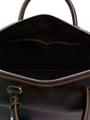 Max Mara Leather Tote Bag - Black