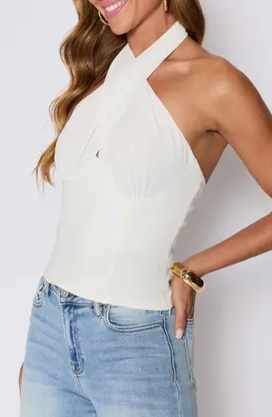 VICI Al Fresco Knit Halter Top