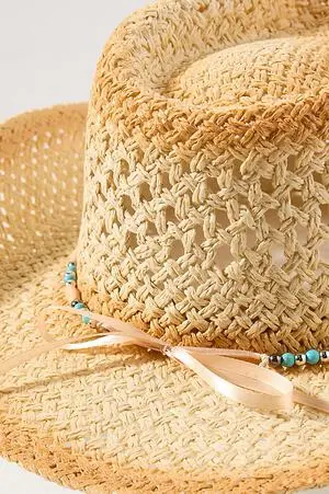 San Diego Hat Kaia Toasted Straw Rancher - Tan