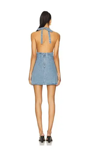 Free People Trevi Denim Mini Dress