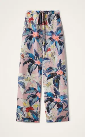 La DoubleJ Silk Twill Drawstring Pants