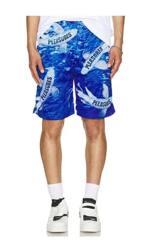 PLEASURES Koi Mesh Shorts