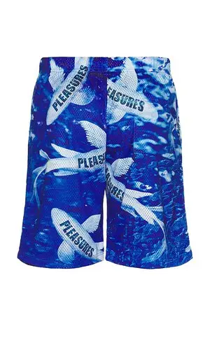 PLEASURES Koi Mesh Shorts