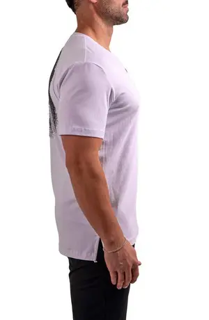 MACEOO Lion Zeus Embellished T-shirt