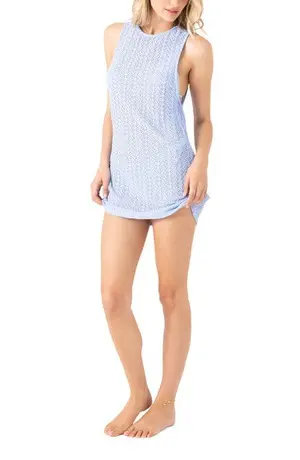 Roxy Open Stich Cover-up Minidress - Open Air