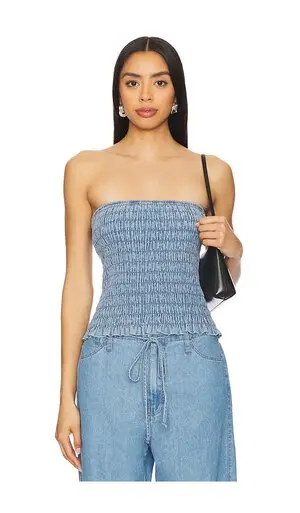 Lna Shirred Tube Top