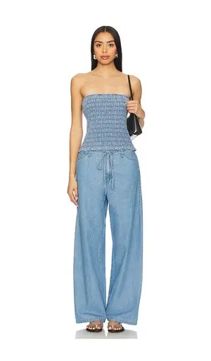 Lna Shirred Tube Top