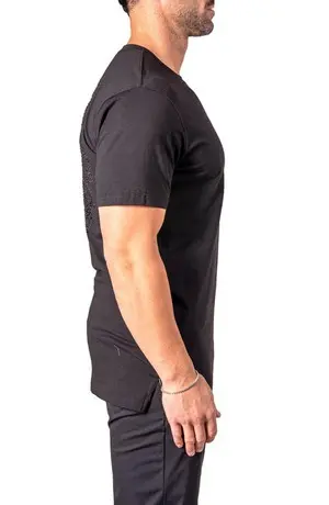 MACEOO Neon Asad Embellished T-shirt