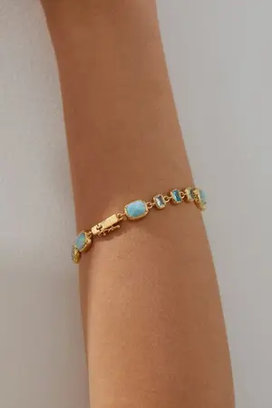 Nadri Cabarete Multi Line Bracelet