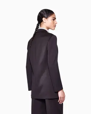Giorgio Armani Single-breasted Wool Jacket