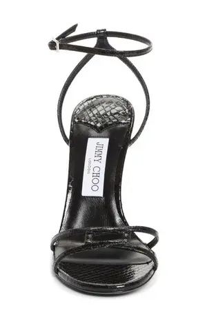 JIMMY CHOO 1998 Leo Sandal - Black