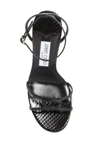 JIMMY CHOO 1998 Leo Sandal - Black